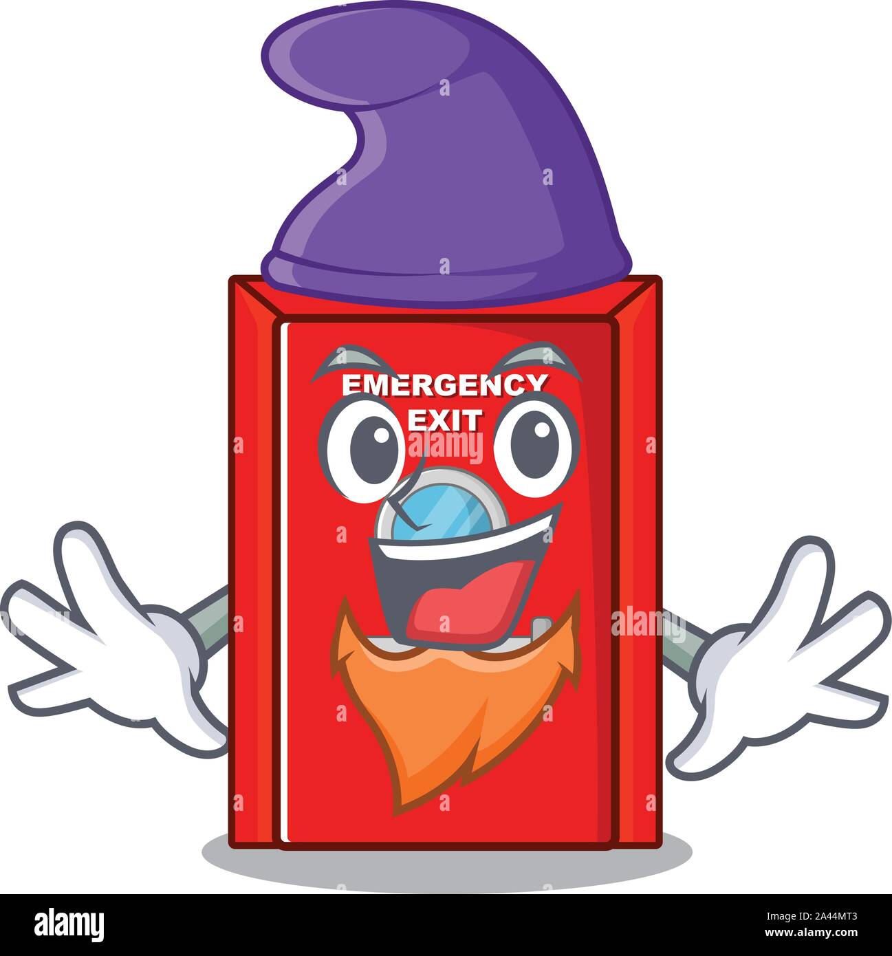 Emergency exit sign school Stock Vector Images - Alamy