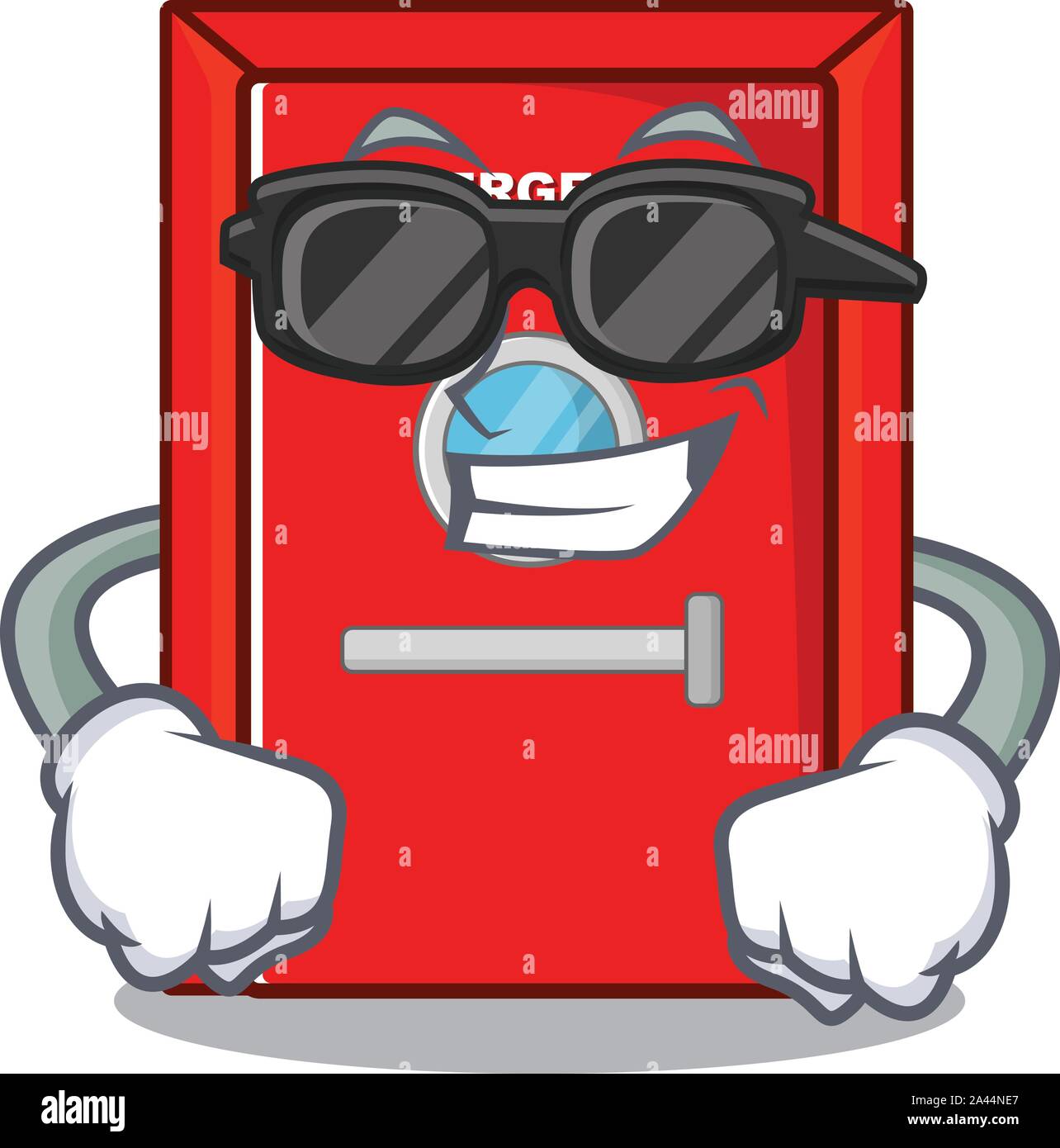 Fire exit doors Cut Out Stock Images & Pictures - Alamy