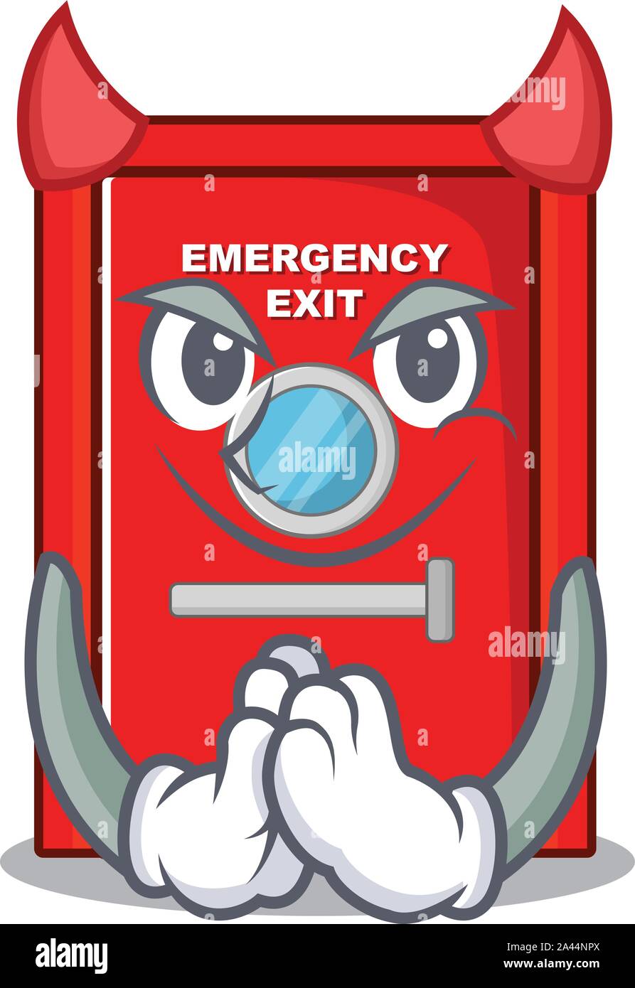 Devil doorway Stock Vector Images - Alamy
