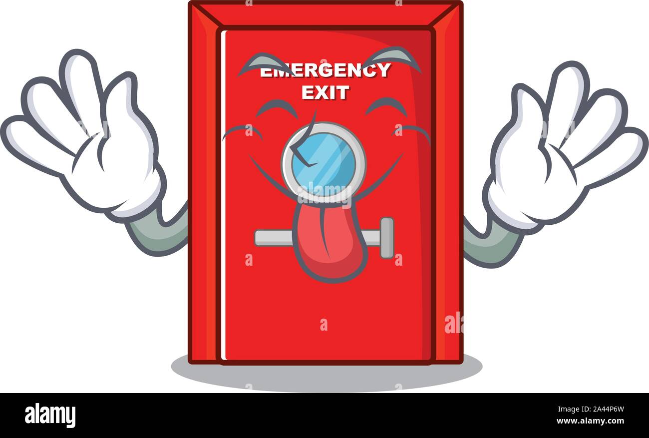 Cartoon Emergency Exit Cartoon Fire CleanPNG