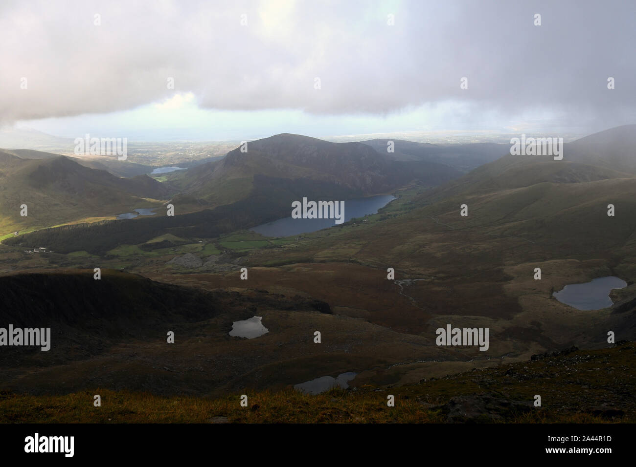 Snowdon train view hi-res stock photography and images - Alamy