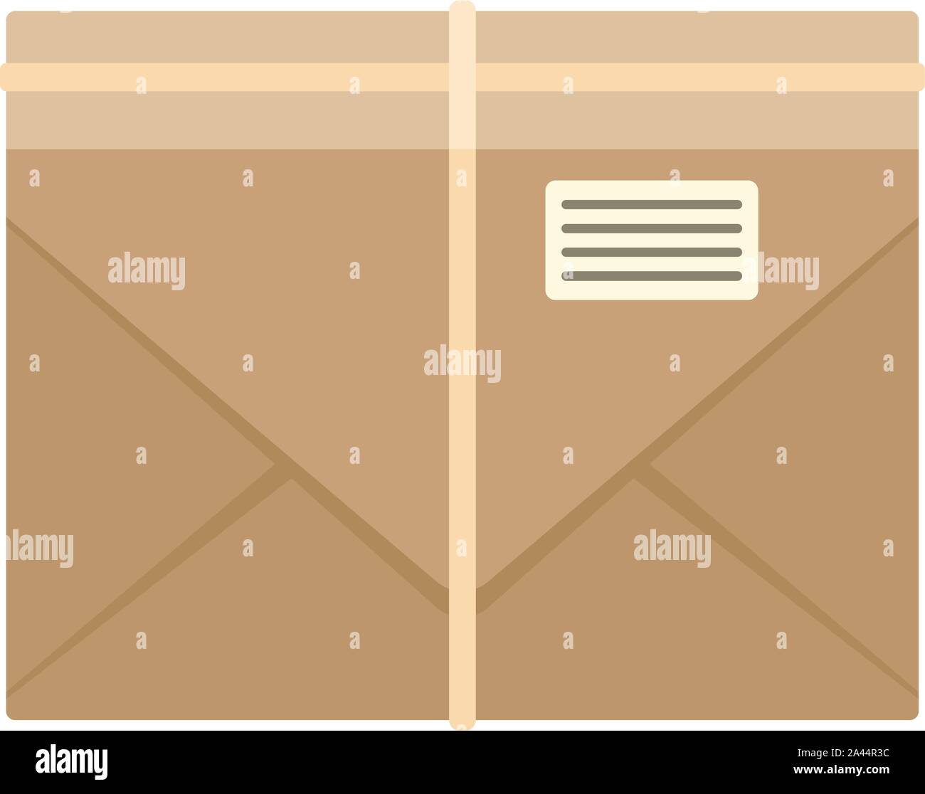 Post letter icon. Flat illustration of post letter vector icon for web ...