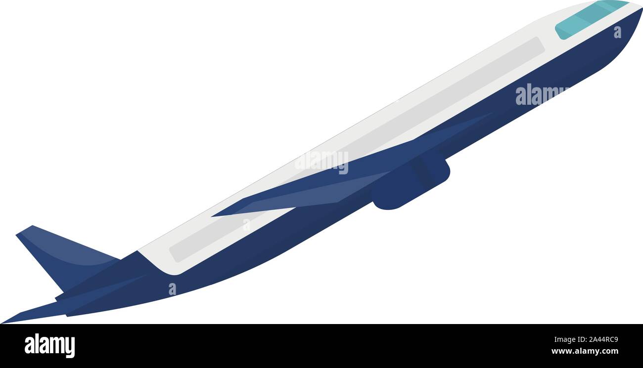 Air post delivery icon. Flat illustration of air post delivery vector ...