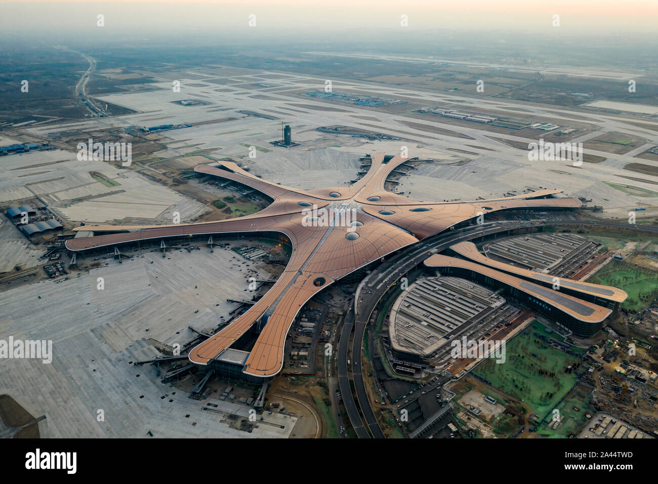 File aerial view of the beijing daxing international airport hi-res ...