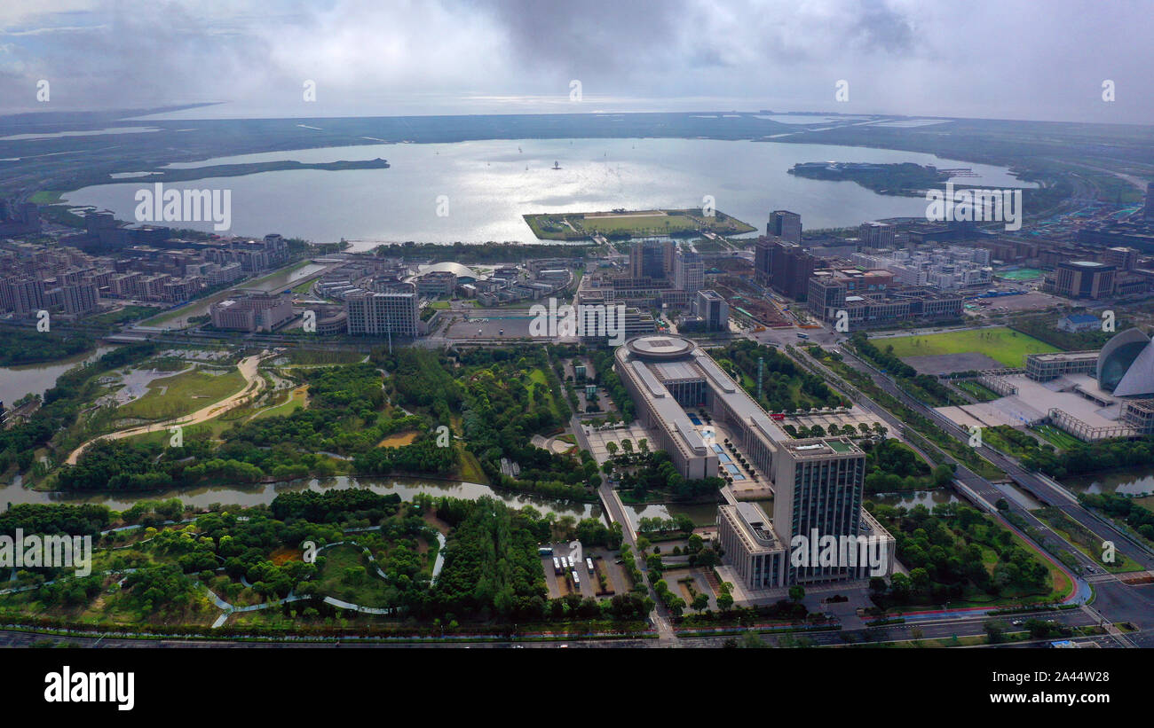 Dishui lake aerial hi-res stock photography and images - Alamy