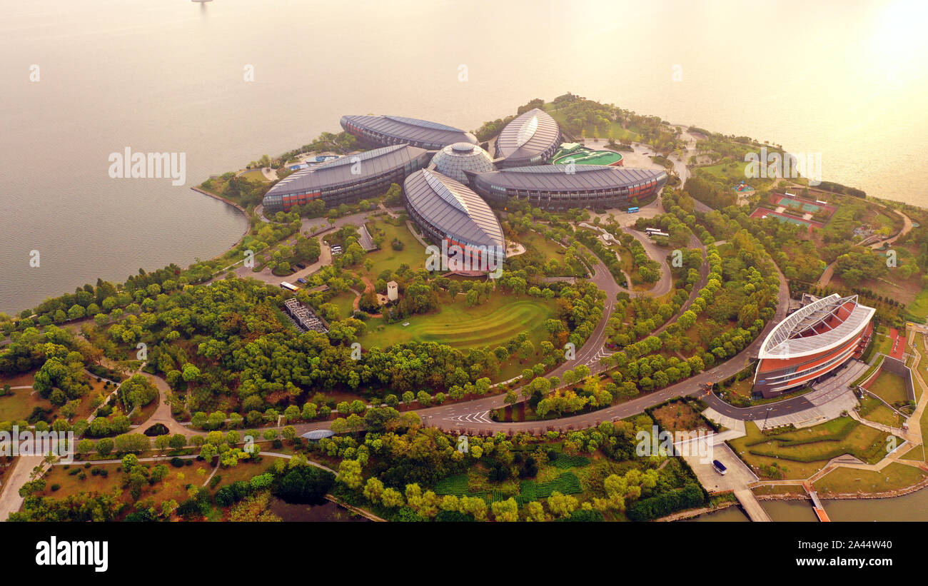 Dishui lake aerial hi-res stock photography and images - Alamy