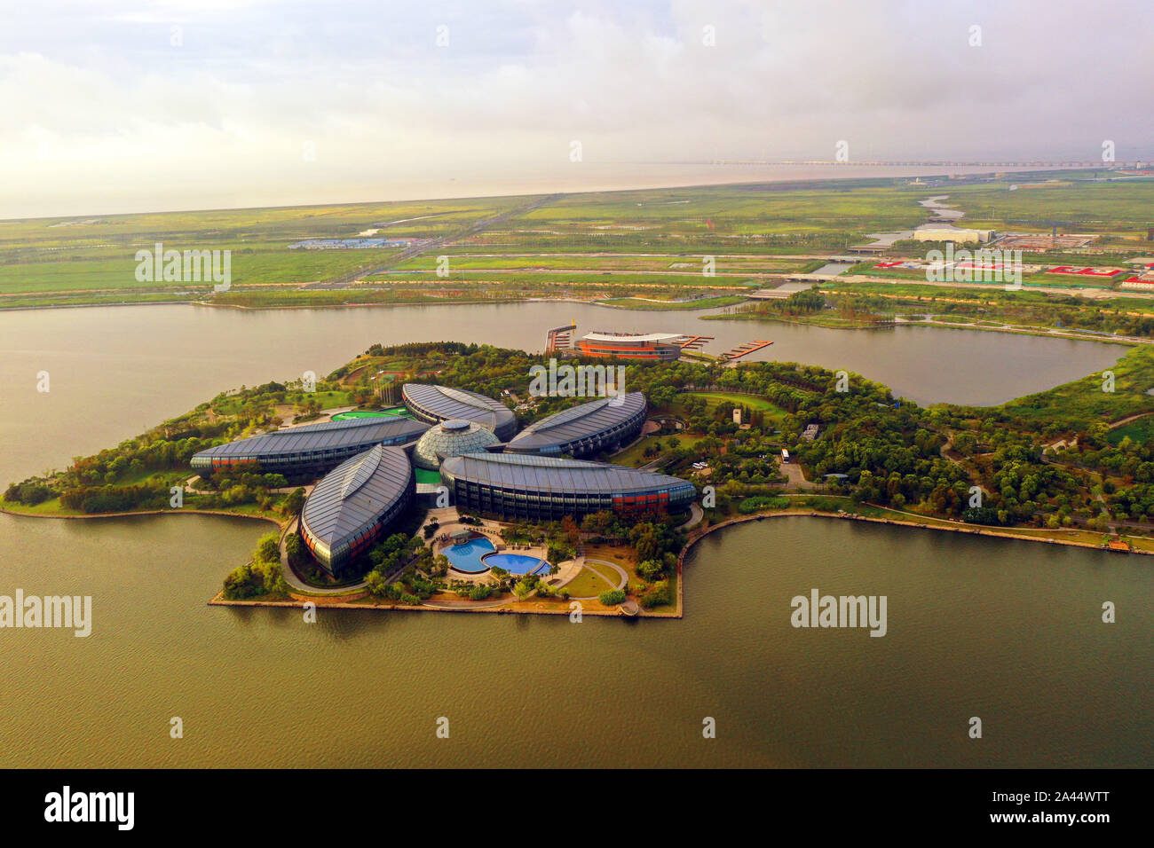 Dishui lake aerial hi-res stock photography and images - Alamy
