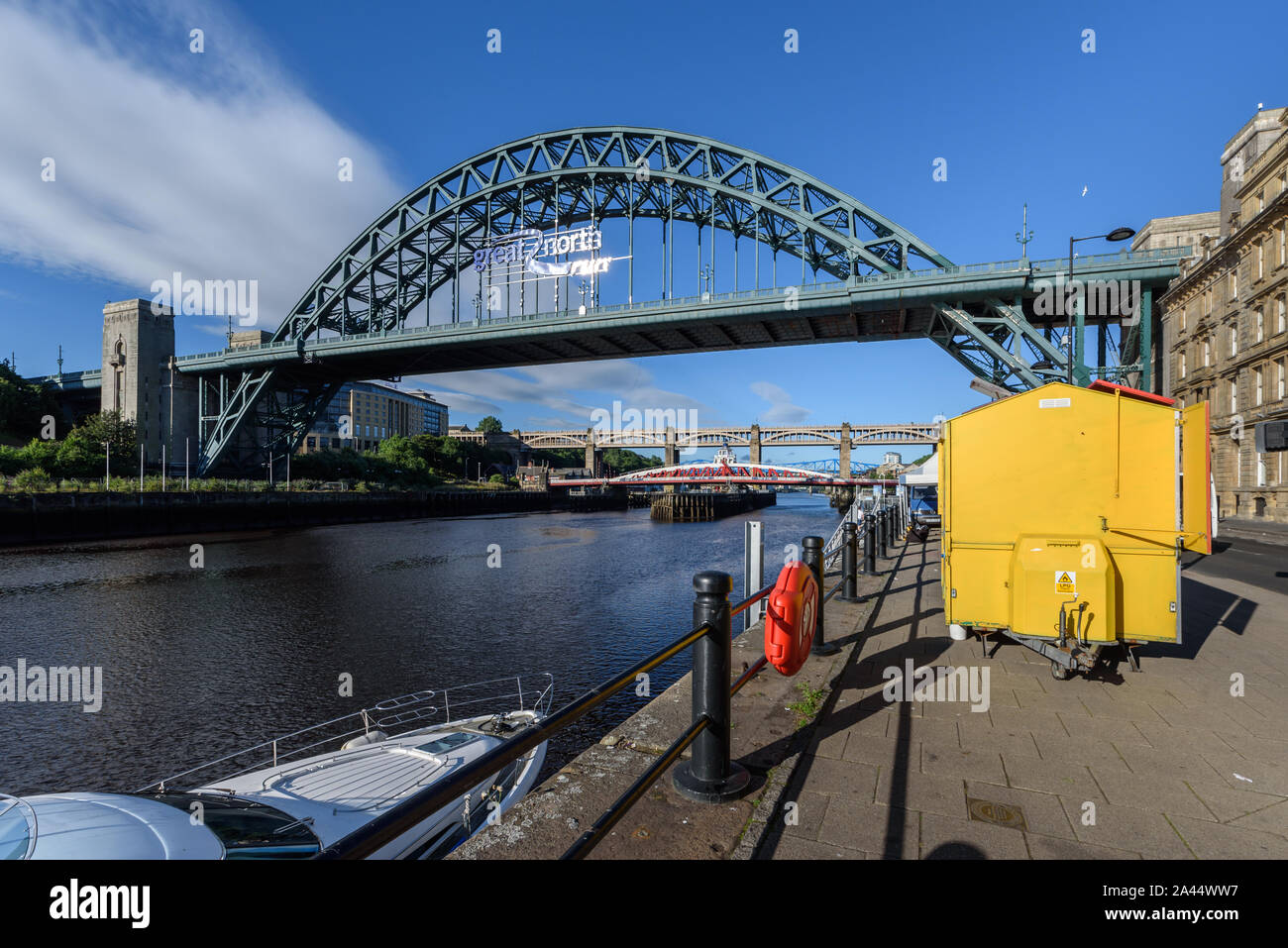 Hadrian bridge newcastle hi-res stock photography and images - Alamy
