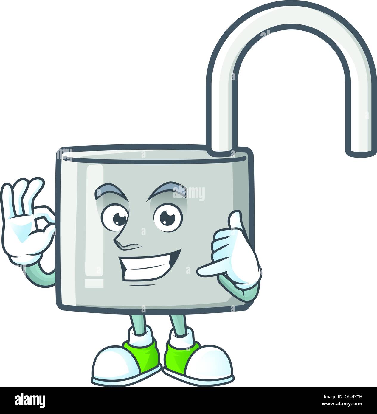 Call me silver unlock key on white background Stock Vector Image & Art ...