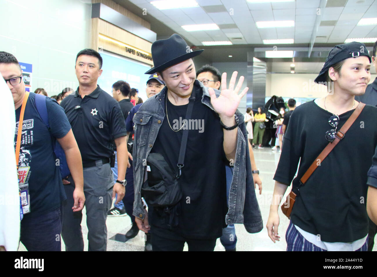 Shinya Taniuchi, Akira Kagimoto and Keita Furuya of Japanese hip-hop ...