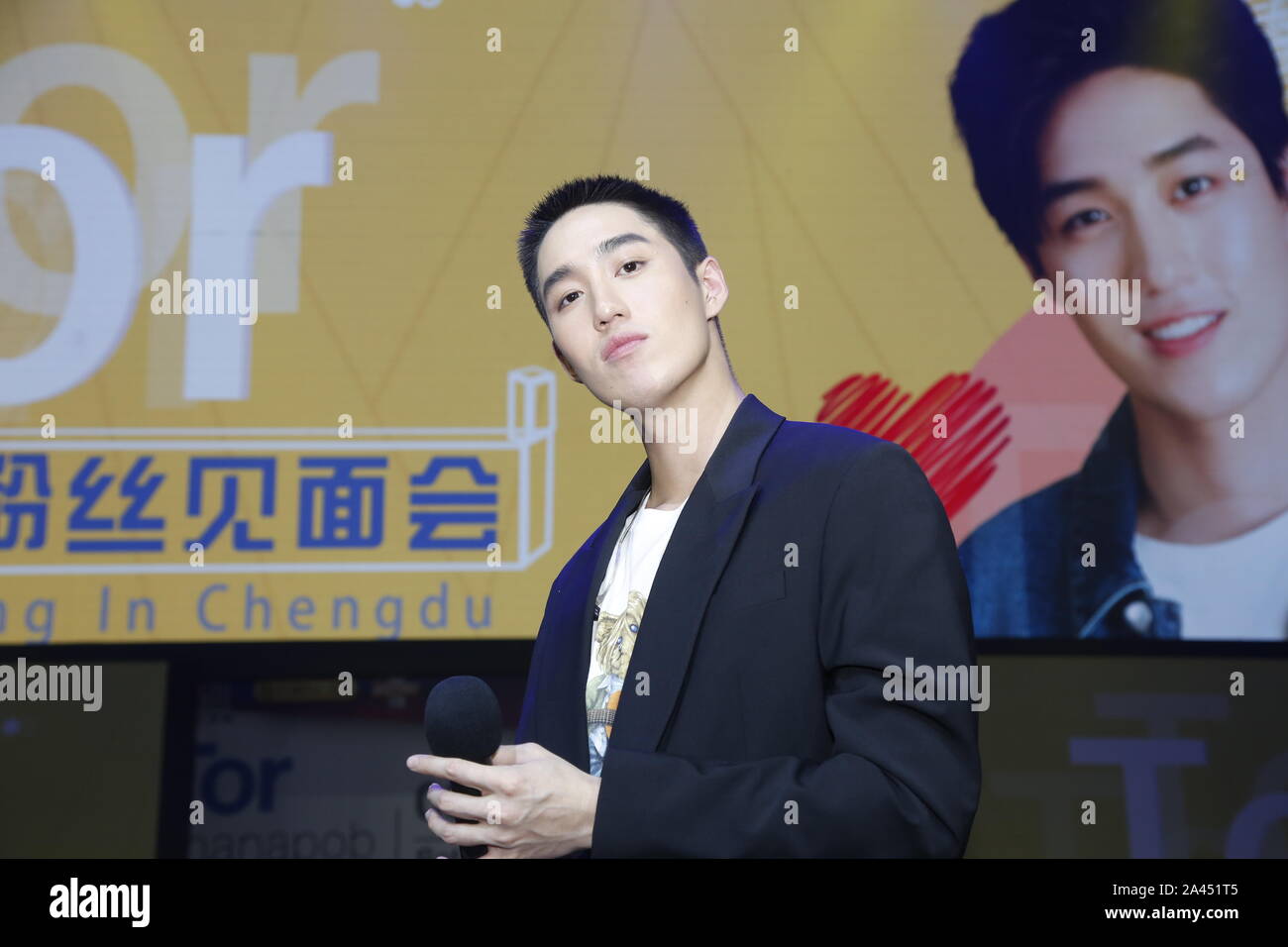 Thai actor, model and singer Thanapob Leeratanakajorn, also known by ...