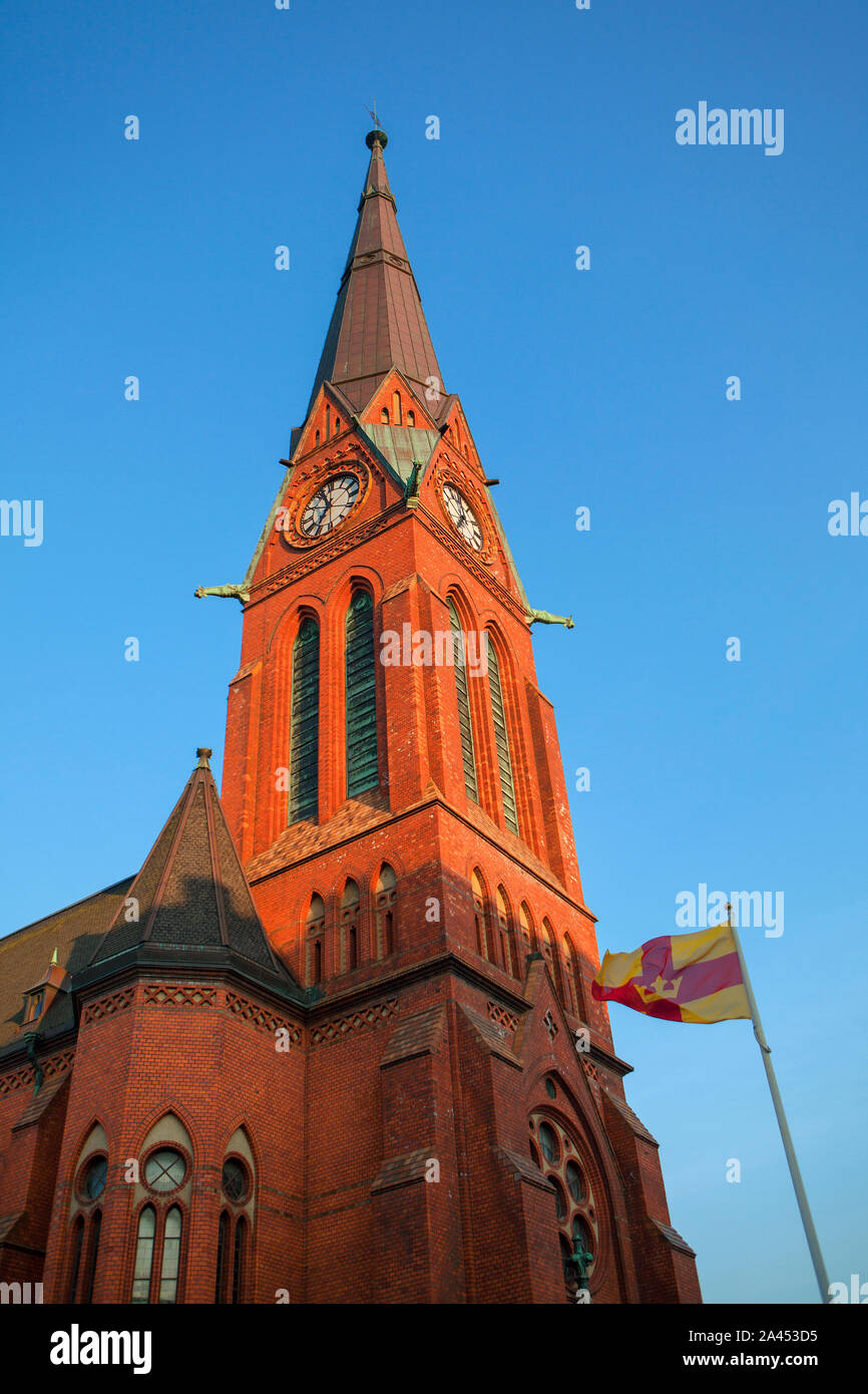 Gustav Adolf Church in Helsingborg Sweden Stock Photo - Alamy