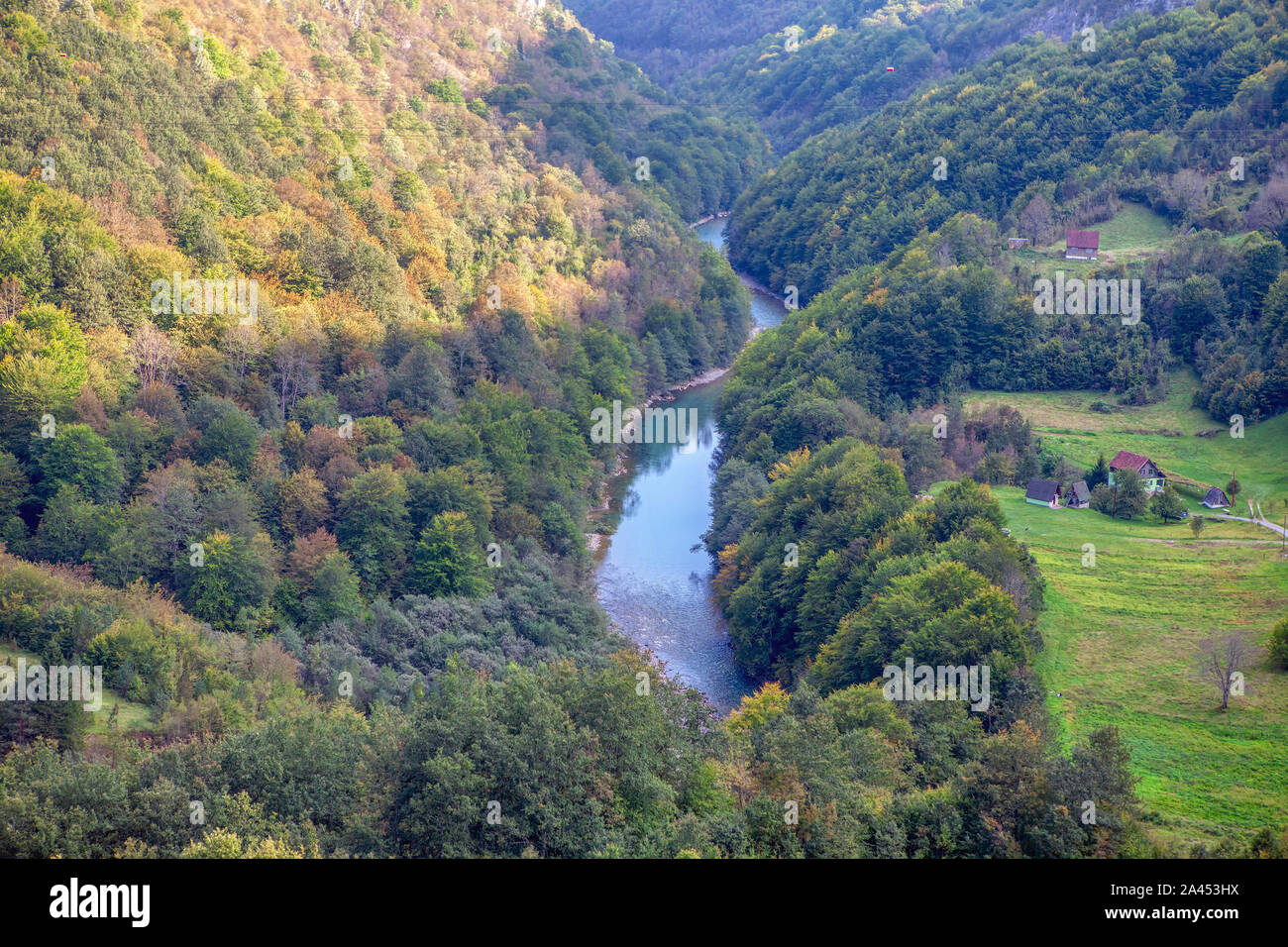 Tara river waterfall hi-res stock photography and images - Alamy