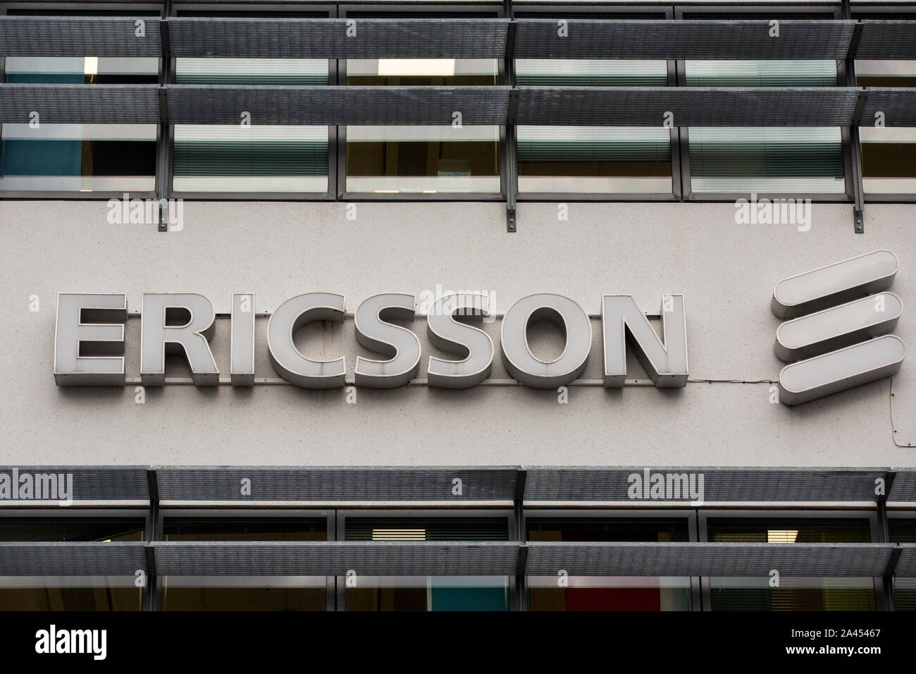 Ericsson logo hi-res stock photography and images - Alamy