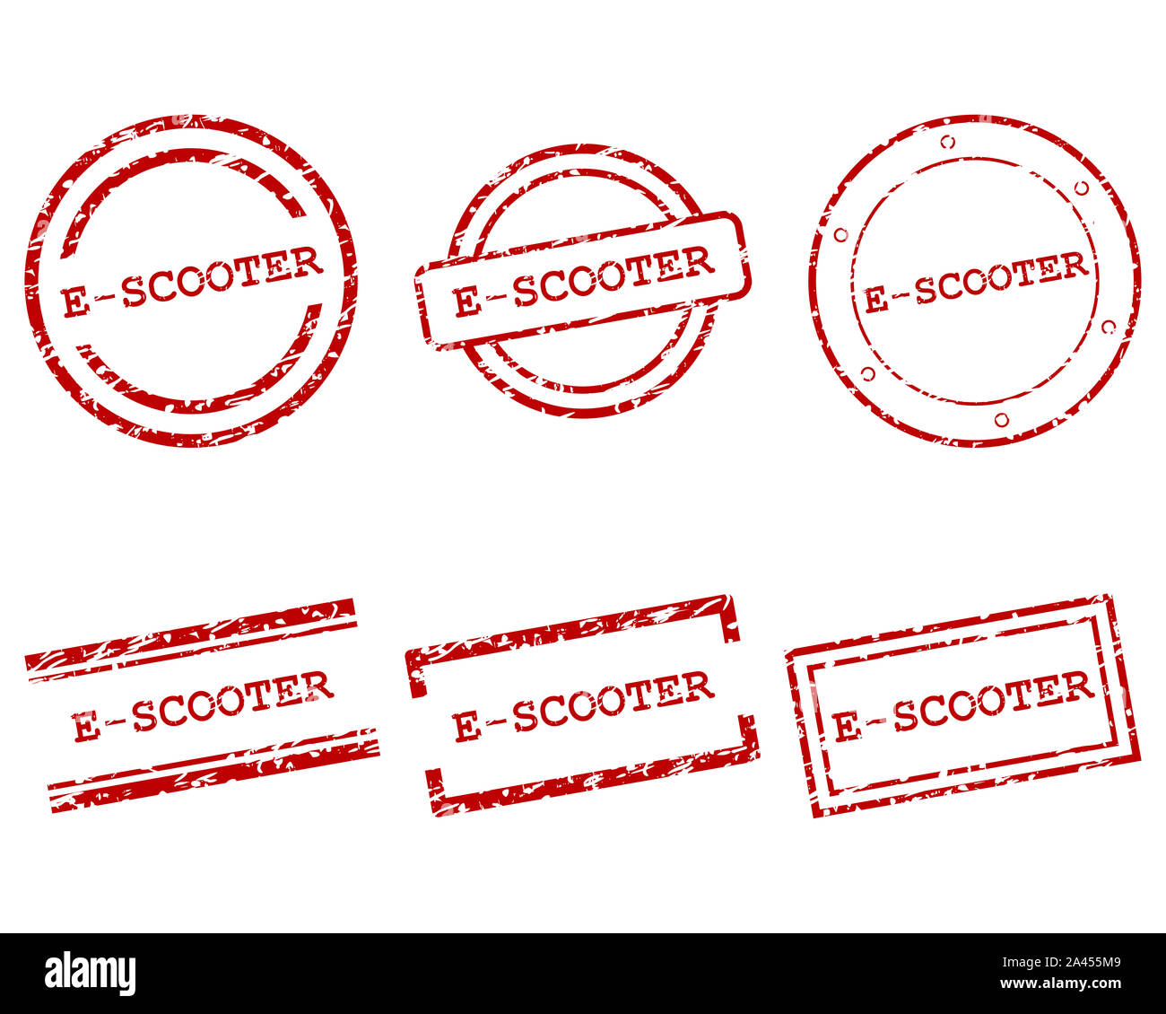 Scooter sticker Cut Out Stock Images & Pictures - Alamy