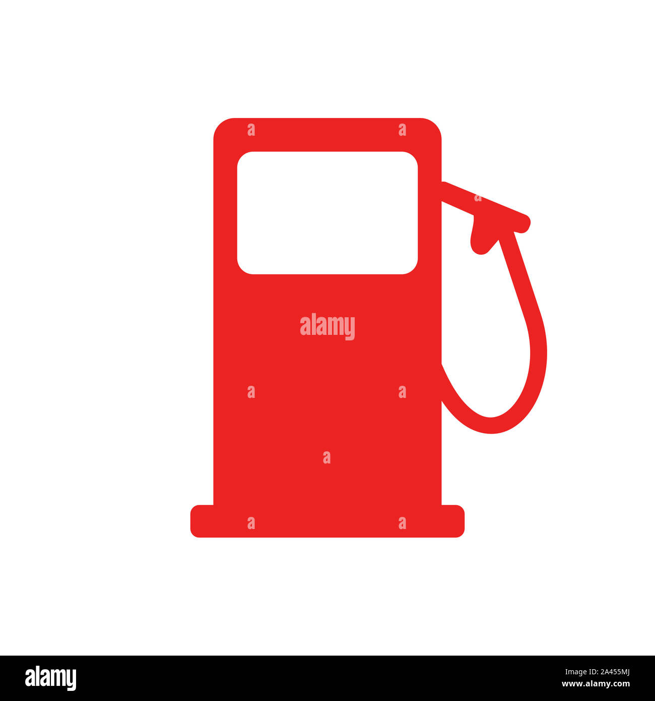 Gas station and background Stock Photo - Alamy