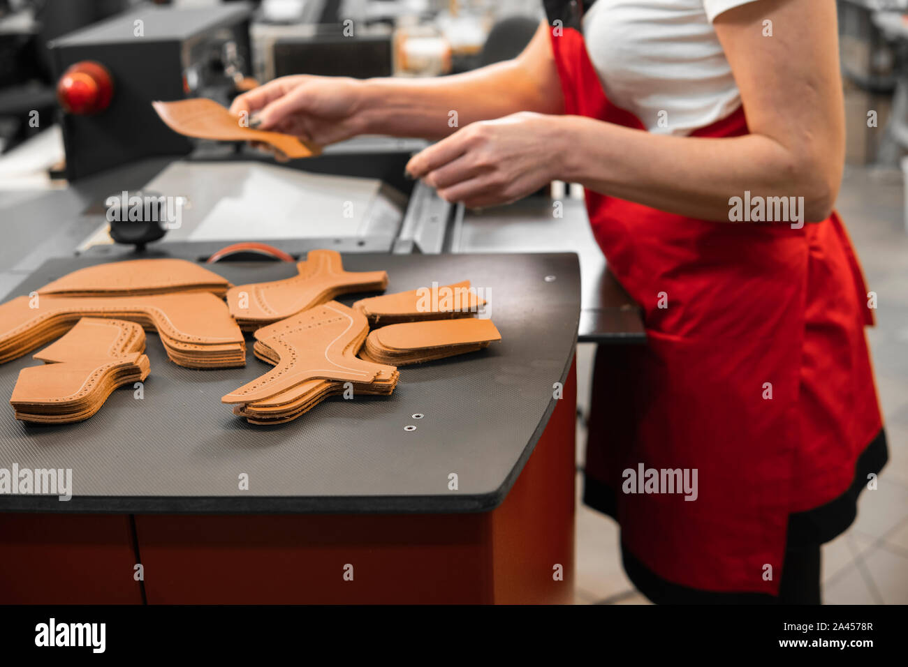 Professional leather worker forms hi-res stock photography and images ...