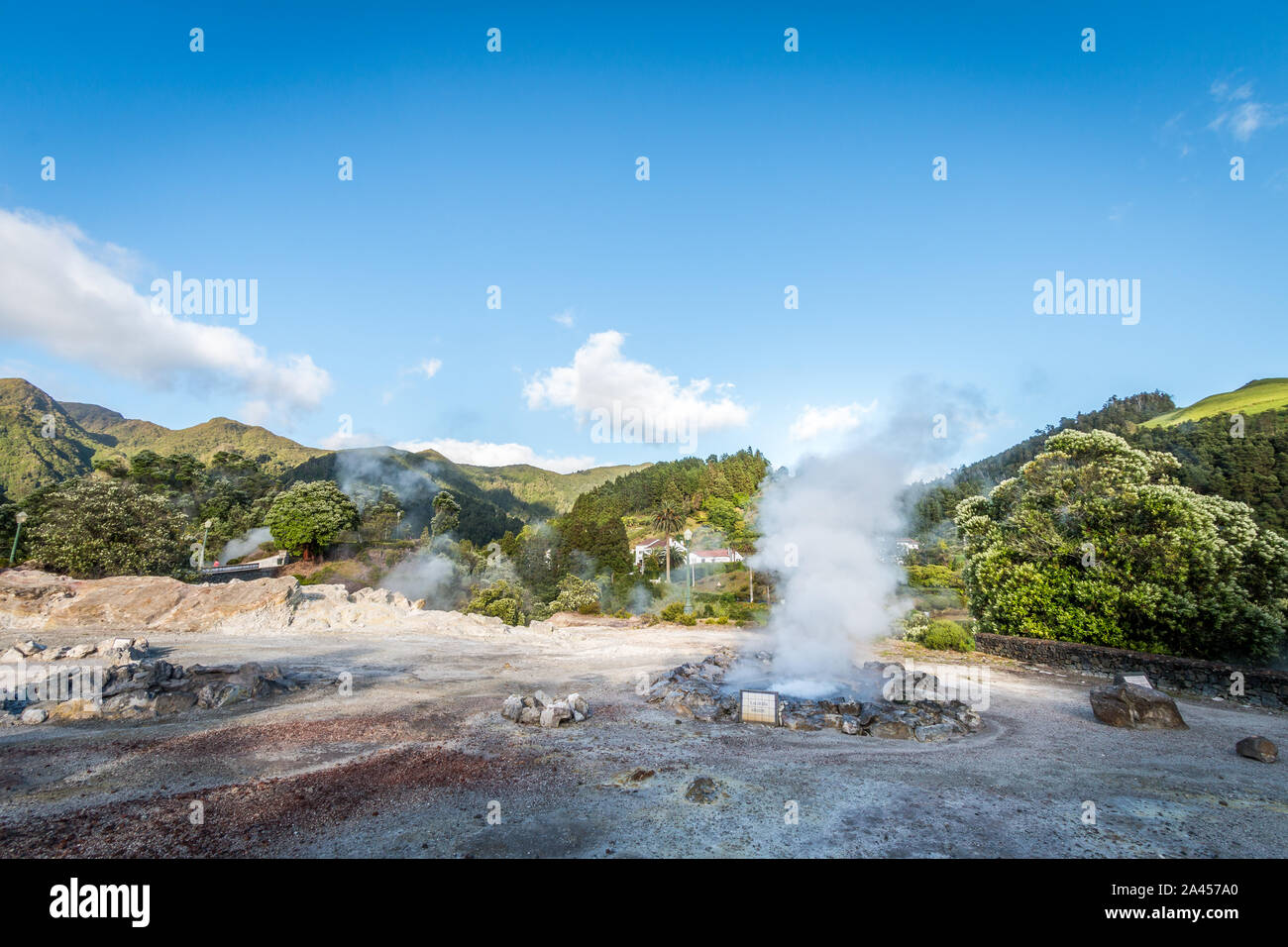 Thermal springs furnas azores hi-res stock photography and images - Alamy