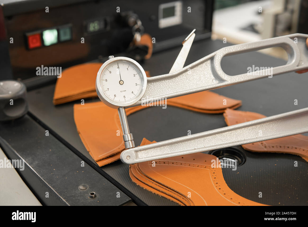 Leather thickness gauge hi-res stock photography and images - Alamy