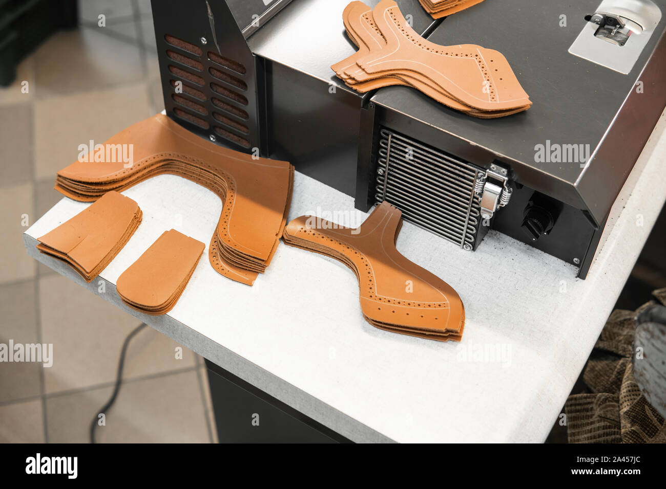Professional leather worker forms hi-res stock photography and images ...
