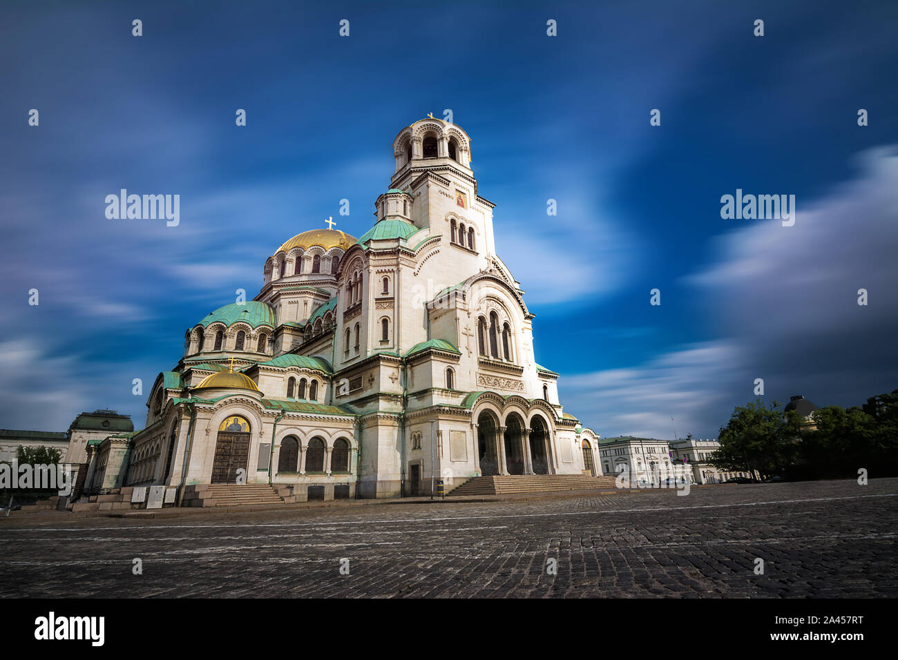Saint Alexander Orthodox Cathedral in Sofia (Bulgaria Stock Photo - Alamy