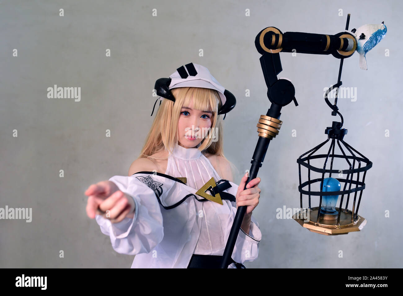 Cosplayers dressing up as characters of popular games and comics steal ...