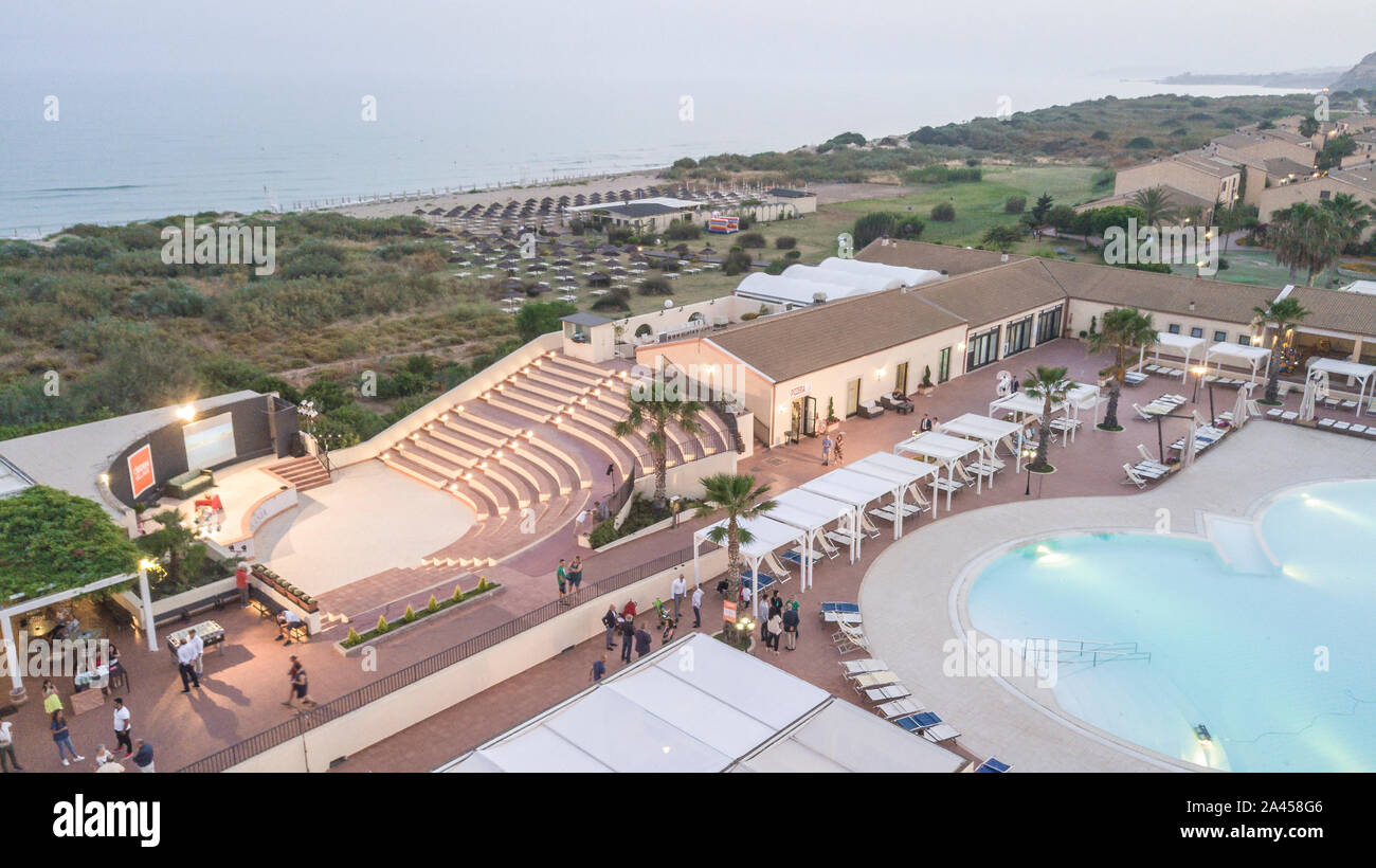 Aerial View of a Resort 5 Stock Photo - Alamy