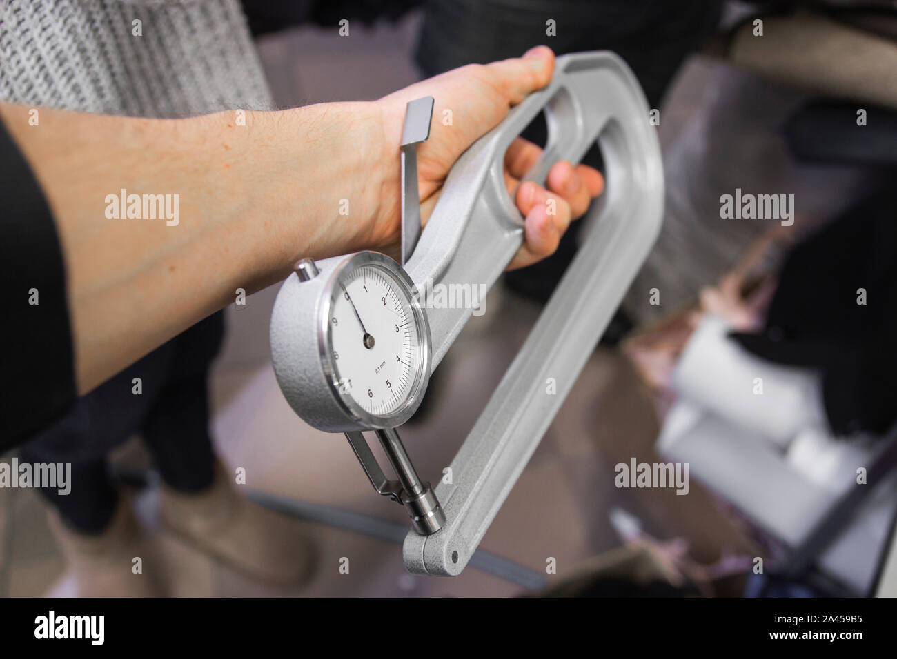 Leather thickness gauge hi-res stock photography and images - Alamy