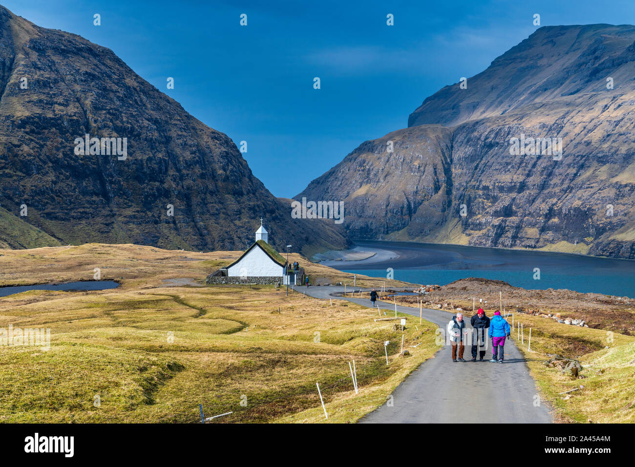 Saksun faroe islands denmark hi-res stock photography and images - Alamy