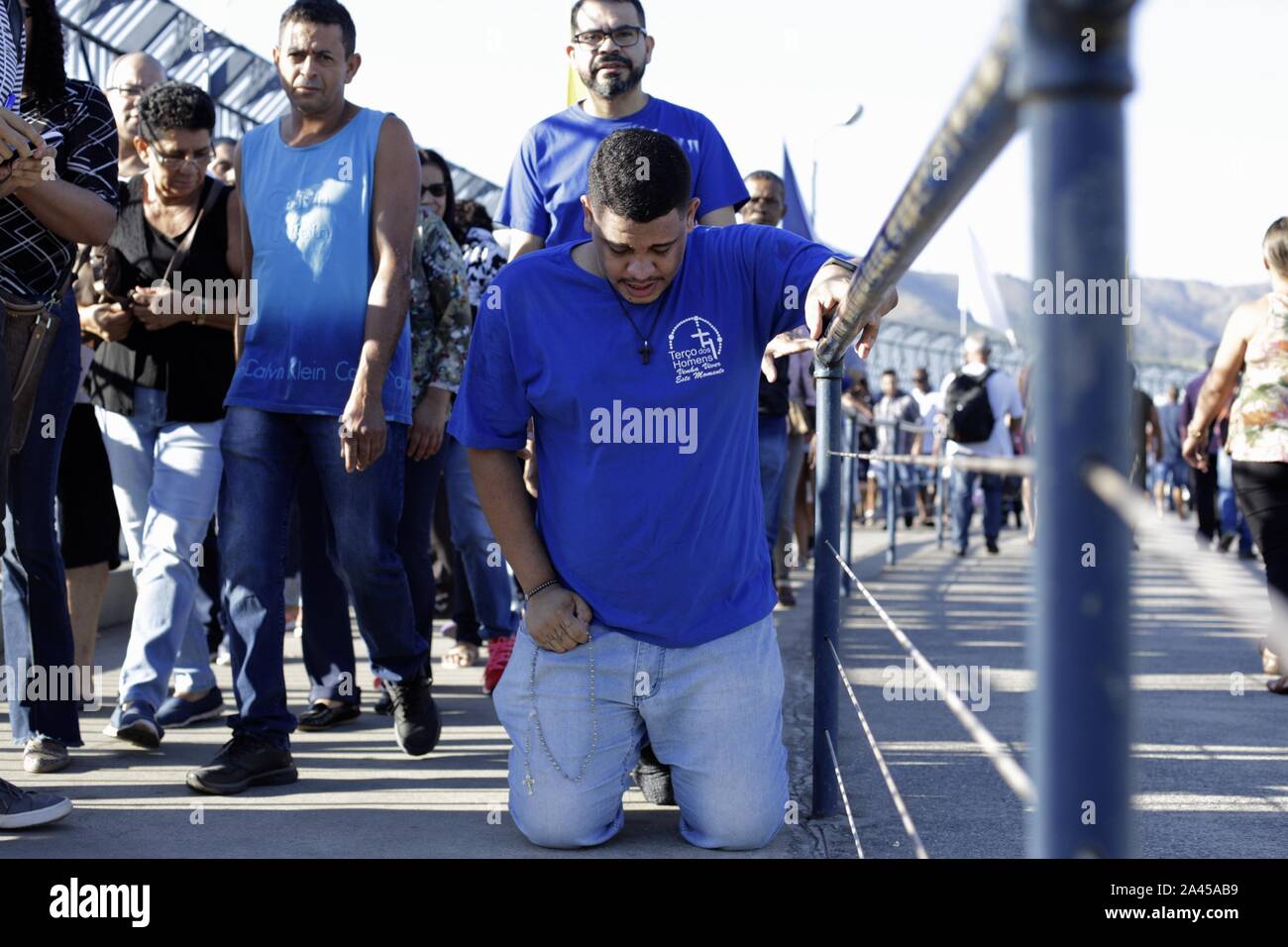 Sao Paulo, Brazil. 12th Oct, 2019. Devotees celebrate the Brazil's ...