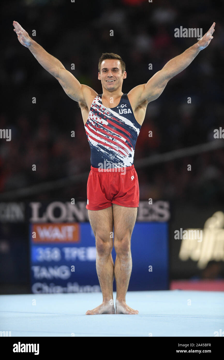 Sam mikulak landing hi-res stock photography and images - Alamy