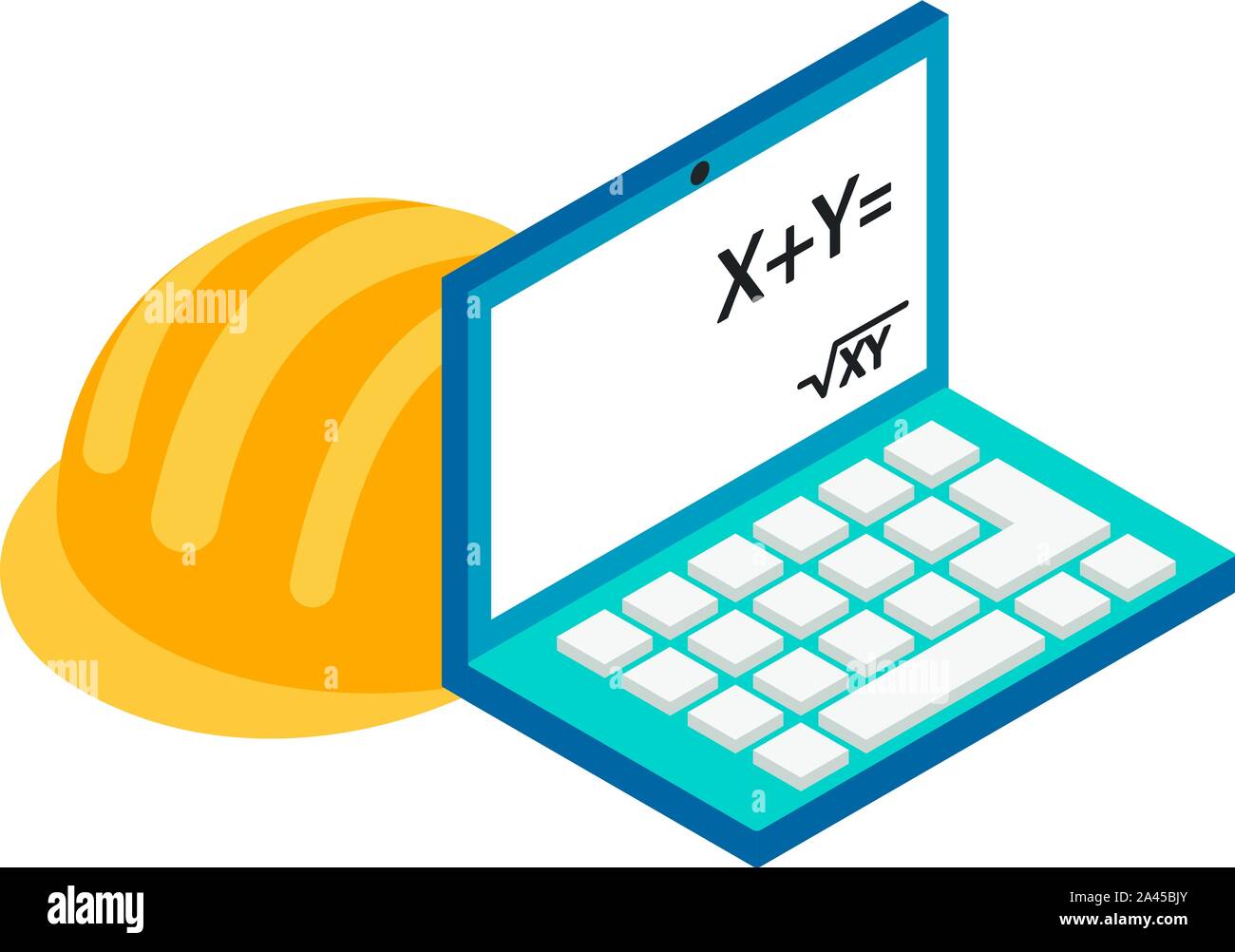 Engineering icon, isometric style Stock Vector Image & Art - Alamy