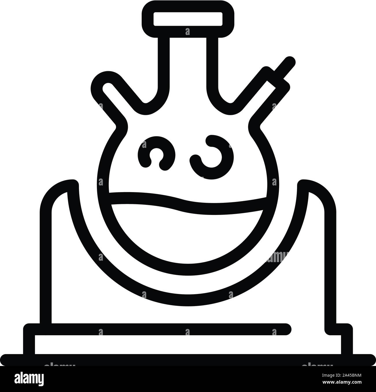 Chemical experiment icon, outline style Stock Vector Image & Art - Alamy