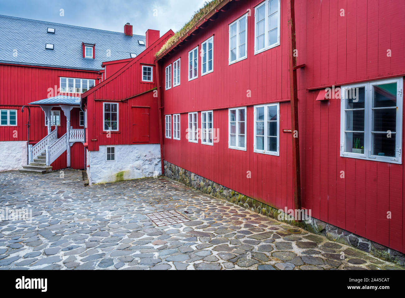 Tinganes, Tórshavn old town, Streymoy, Faroe Islands, Denmark, Europe ...