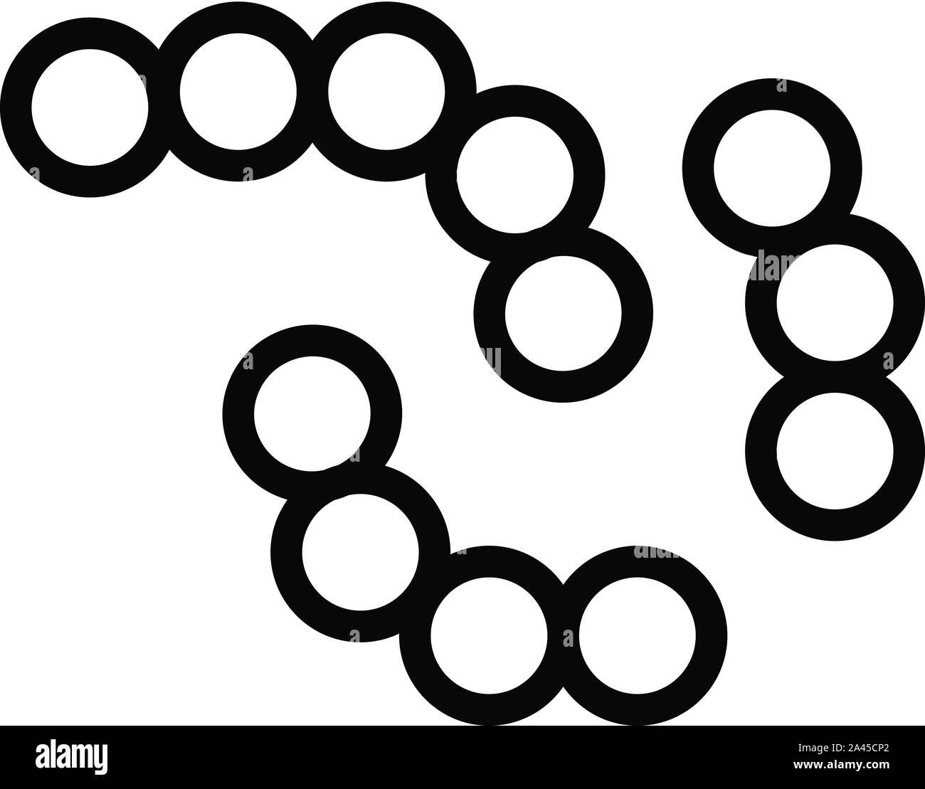 Microbe icon, outline style Stock Vector Image & Art - Alamy