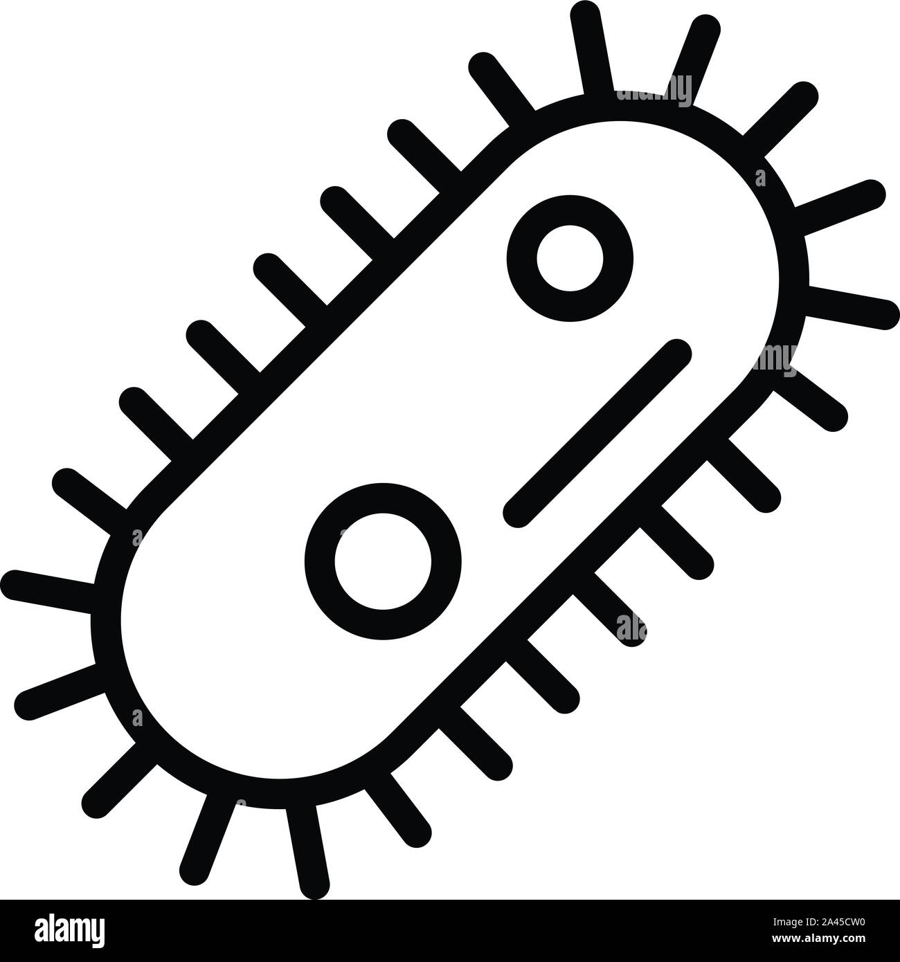 Epidemic bacteria icon, outline style Stock Vector Image & Art - Alamy