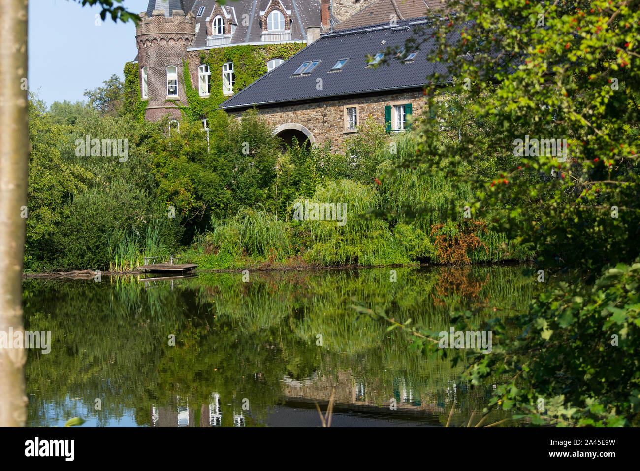 Panorama of a historic castle in Germany Stock Photo - Alamy
