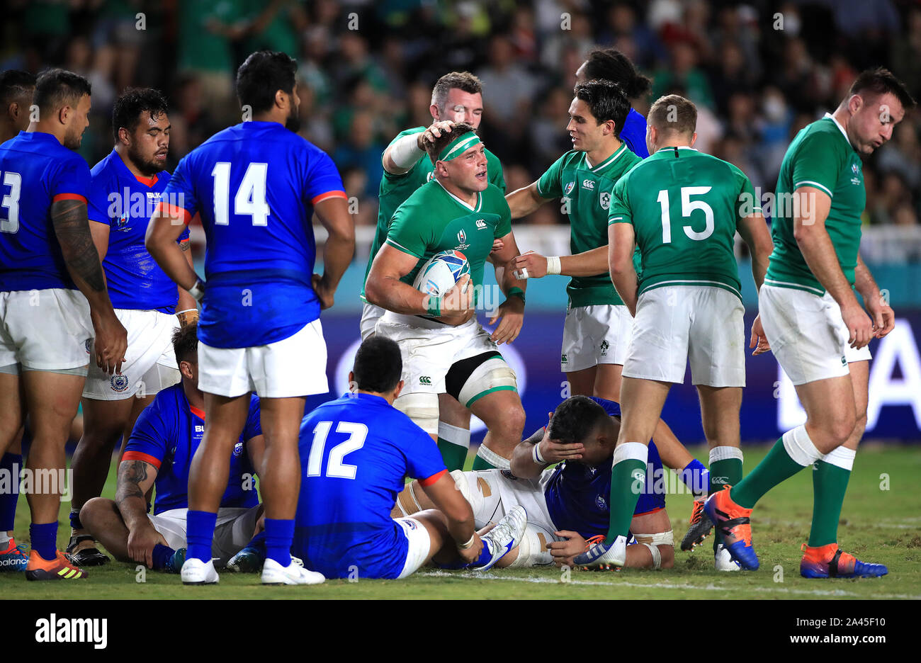 Irelands cj stander celebrates hi-res stock photography and images - Alamy