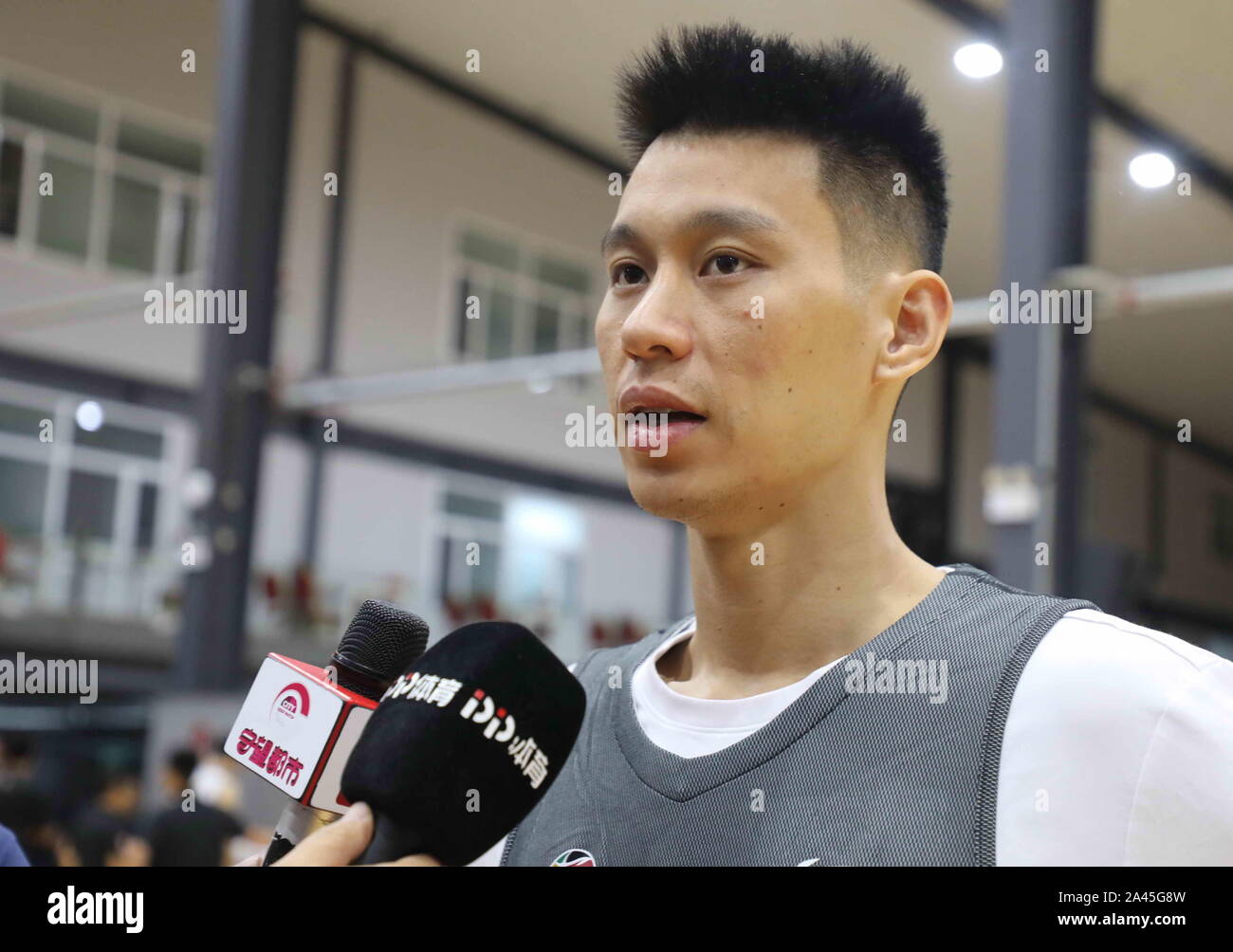 American professional basketball player Jeremy Lin of the Beijing Ducks ...