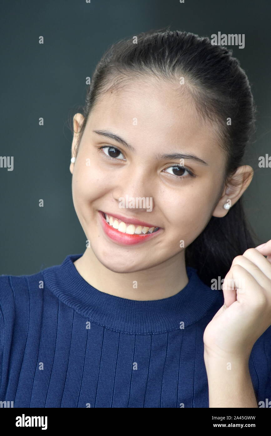 Cute Girl Portrait Stock Photo - Alamy