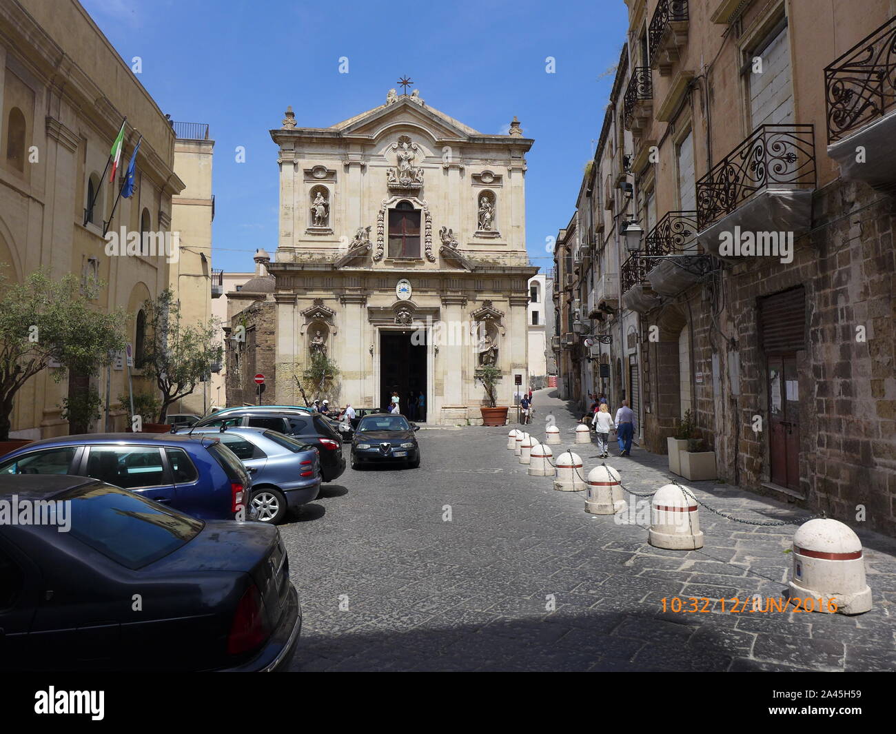 medieval city of Taranto, Italy Stock Photo - Alamy