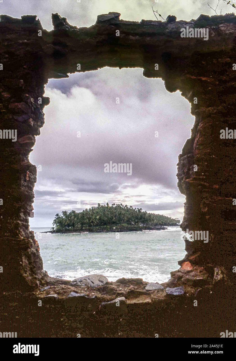 Devil's Island French Guiana Prison High Resolution Stock Photography ...