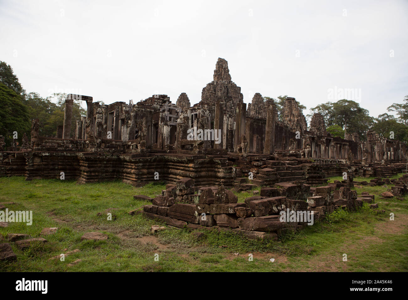 Ruined temple in Angkor, Cambodia Stock Photo - Alamy