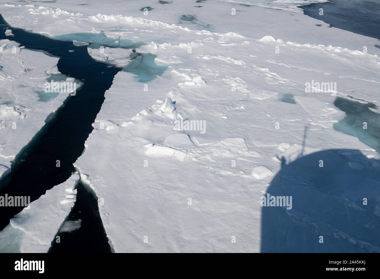 Russia, High Arctic, Franz Josef Land. Rudolf Island. Cape Fligely aka ...