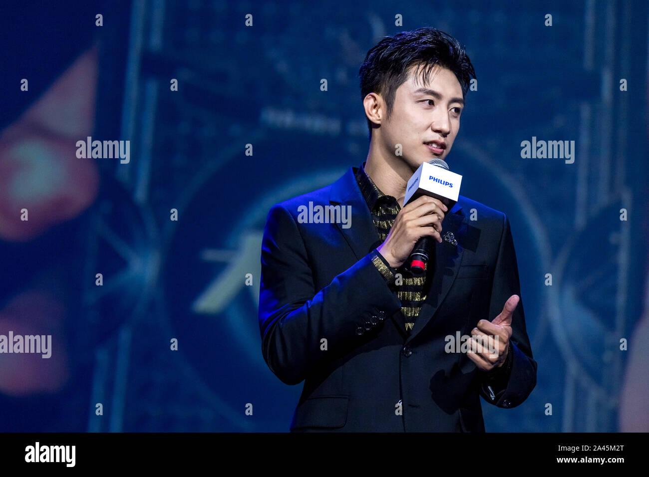 Chinese actor and model Huang Jingyu or Johnny Huang attends the ...