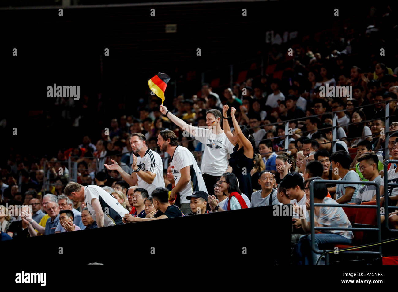 German football fans cheer for the Germany National Team at the third ...