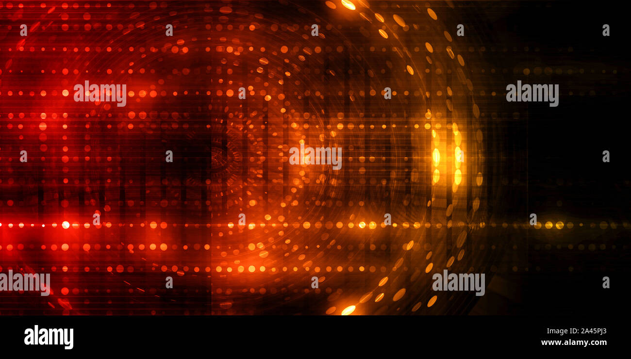 Digital Technology Network and Cyber Security Grid Stock Photo - Alamy