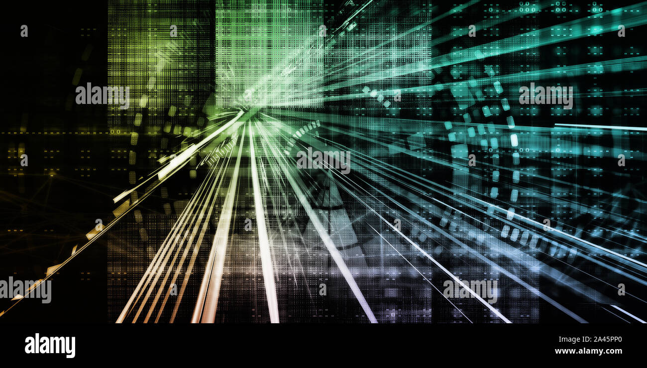 Science Technology Discovery with Company Vision as Art Stock Photo - Alamy