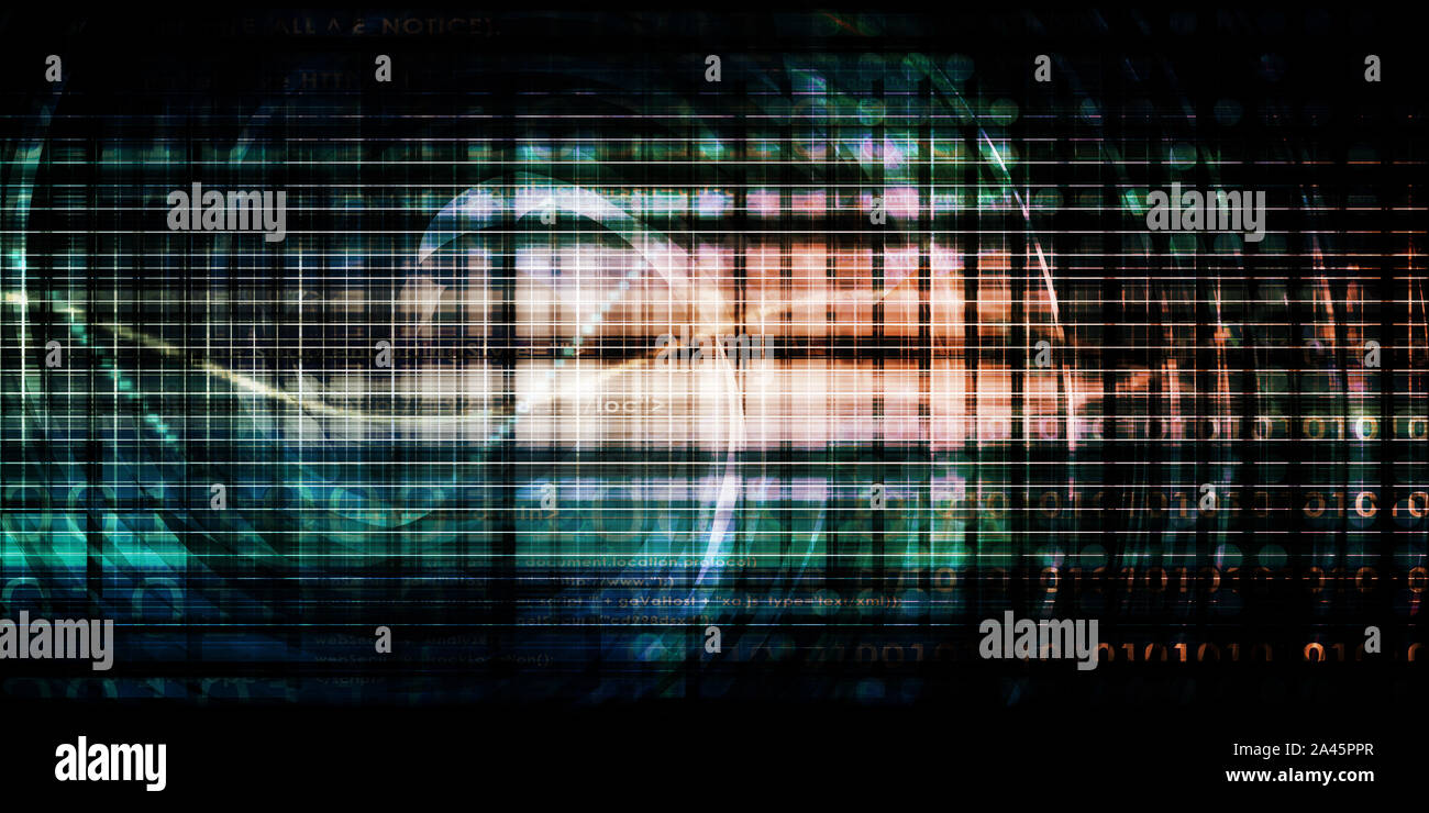 Dynamic Technology and Automated System of the Future Stock Photo - Alamy