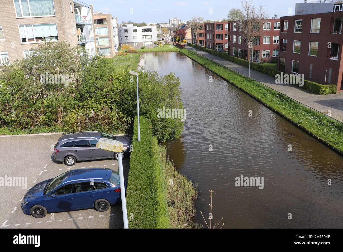 Residential neighborhood. Rotterdam, Holland Stock Photo - Alamy